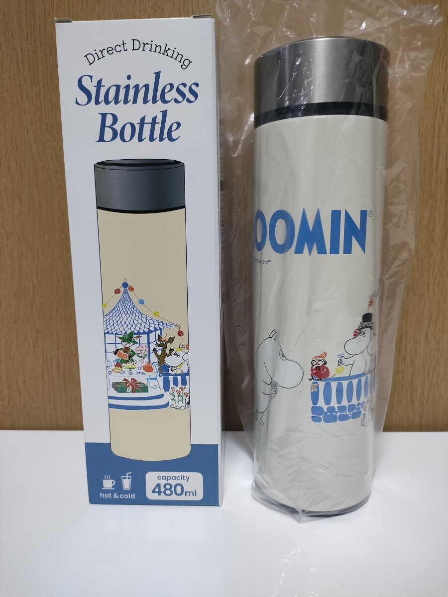 Yahoo!オークション - ムーミン 水筒 480ml ステンレス ドリンクボトル...