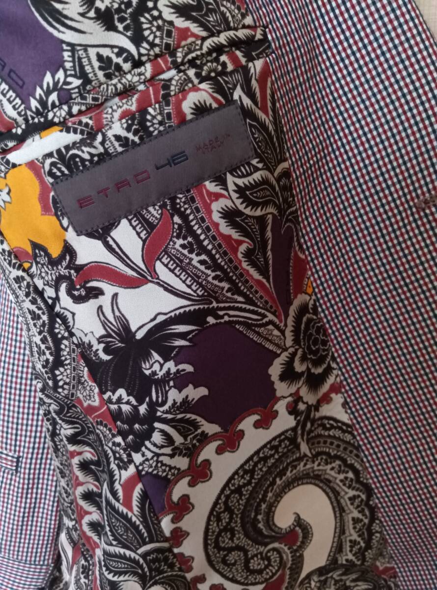 Yahoo!オークション - ETRO メンズ 春夏用セットアップスーツ サイズ46