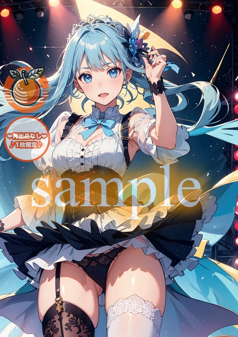 Yahoo!オークション - [1-0815] 波色せら セラ A4 ポスター 最高画質 ...