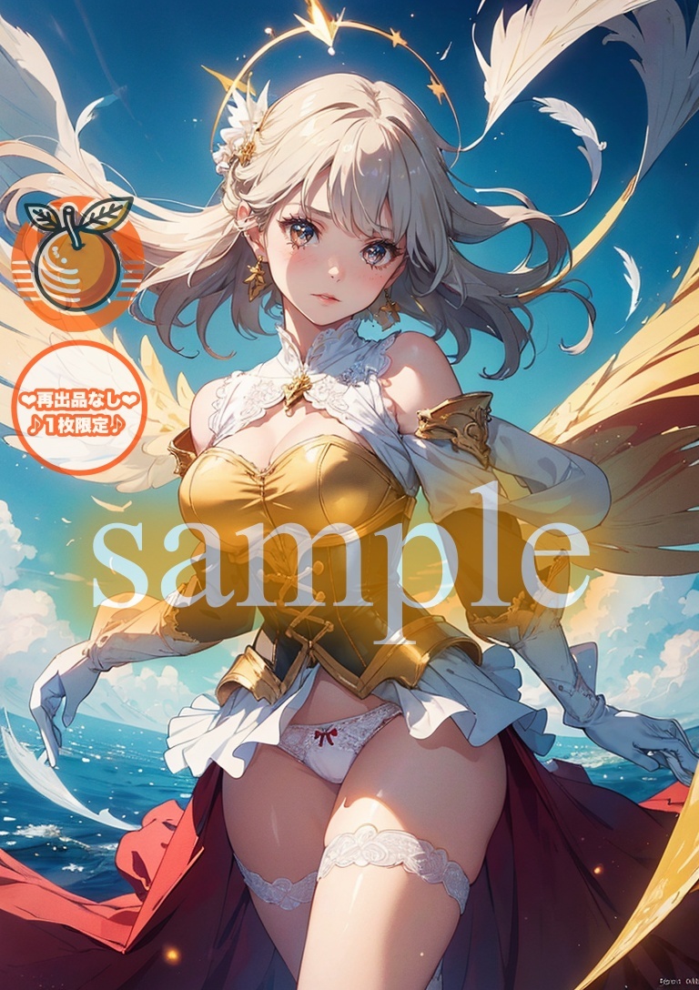 Yahoo!オークション - [1-0865] 天使みかげ ミカゲ A4 ポスター 最高画...