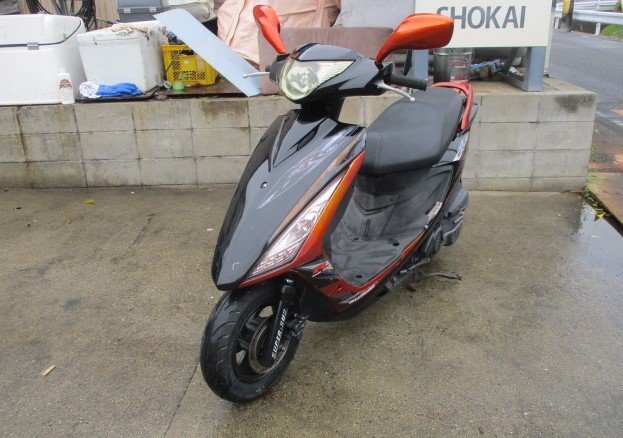 Yahoo!オークション - 9198 スズキ GSR125 RFDU オレンジ 実働 愛知