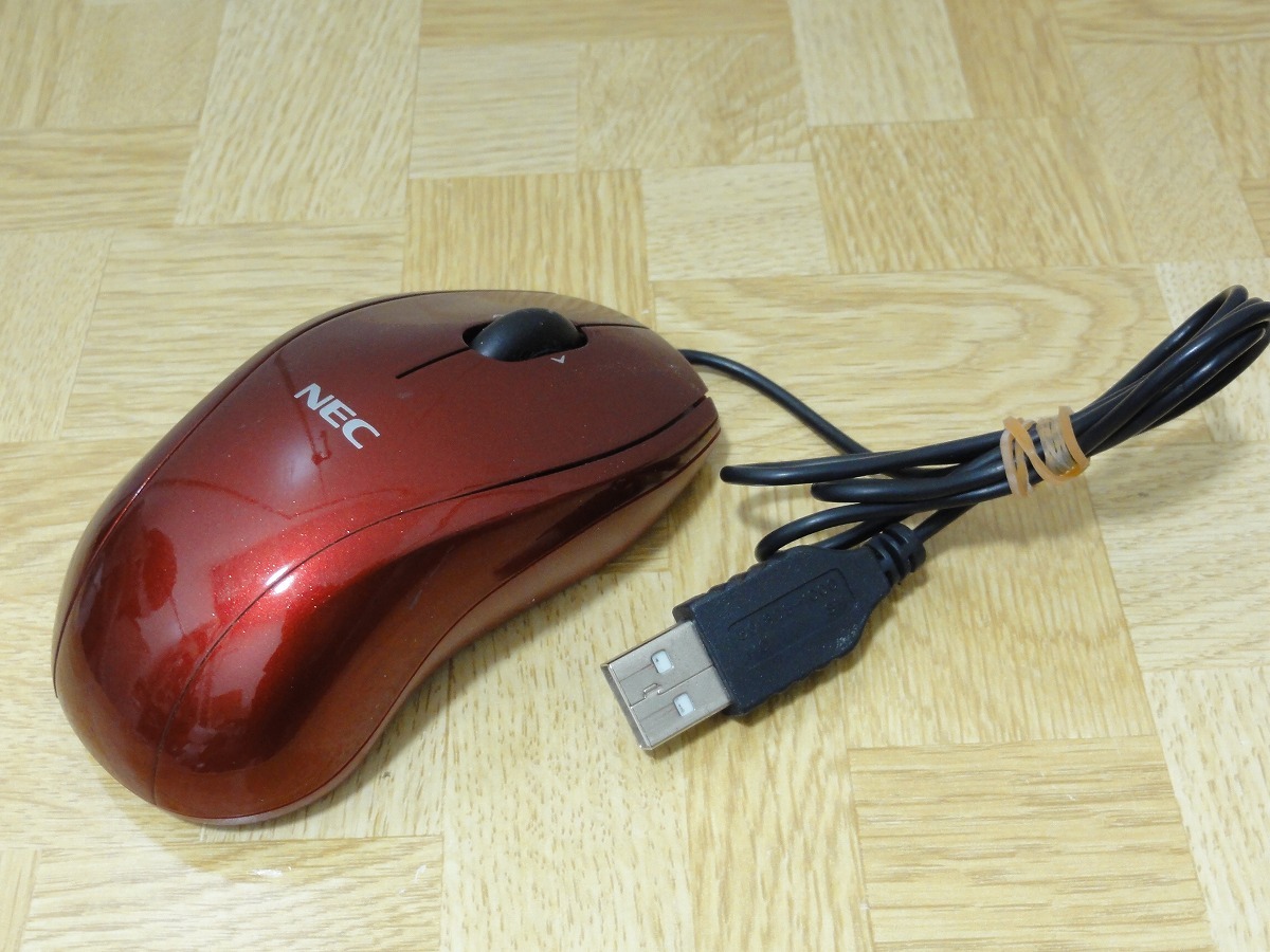 Yahoo!オークション - 動作品 NEC純正 USB接続レーザーマウス M-UAL-1...