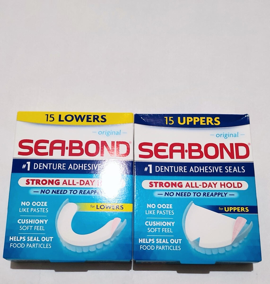 Yahoo!オークション - シーボンド Denture Adhesive Seals オリジナル...