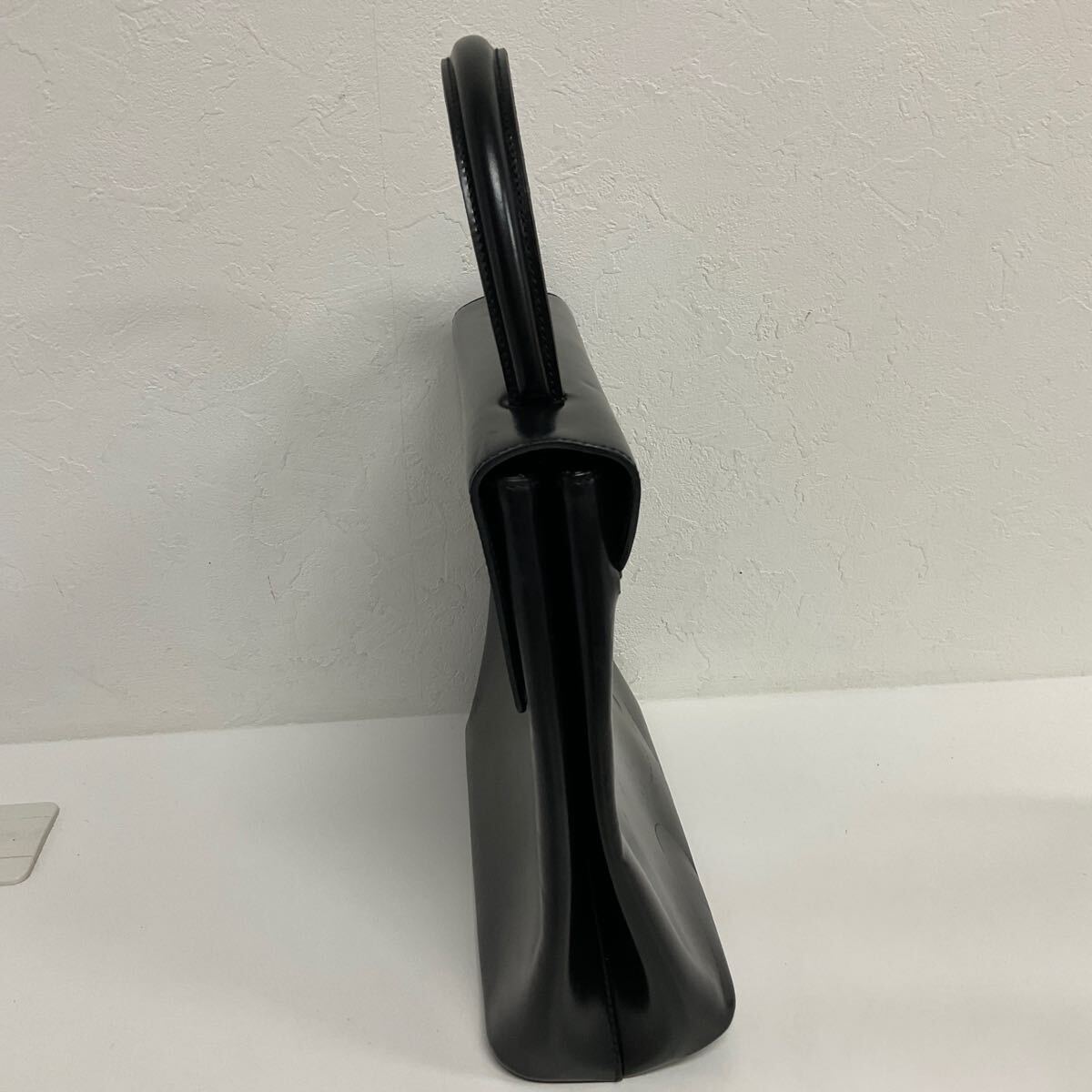 Yahoo!オークション - D613-80 LOEWE／ロエベ ブラック レザー 2way シ...