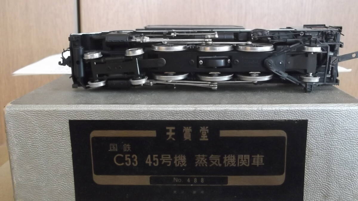 Yahoo!オークション - HO 天賞堂 C53 45号機 缶モーター化 空気作用...