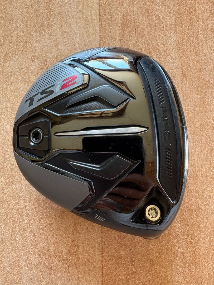 Yahoo!オークション - Titleist TSi2 3W 15° ヘッド のみ HC有り 日本...