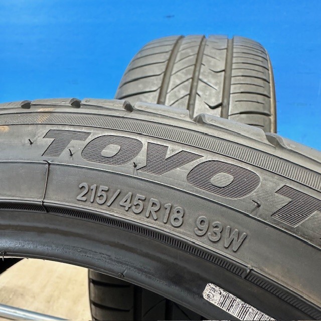 Yahoo!オークション - 【2022年製造】 215/45R18 TOYO TRANPATH MP7 サ...