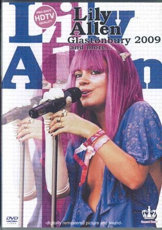 Yahoo!オークション - DVD Lily Allen Glastonbury 2009 And More... S...