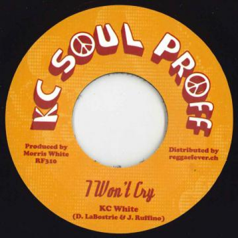 Yahoo!オークション - 欧7” KC White I Wont Cry / Cry Version RF310...