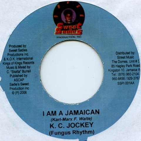 Yahoo!オークション - ジャマイカ7” KC Jockey / KC Jockey I Am A Ja...