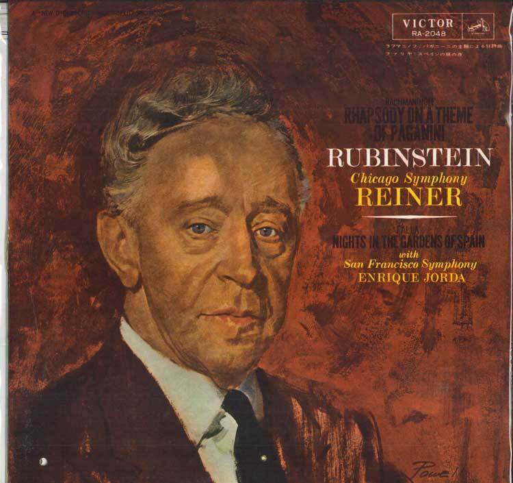 Yahoo!オークション - LP Arthur Rubinstein Chicago Sym ラフマニノフ...