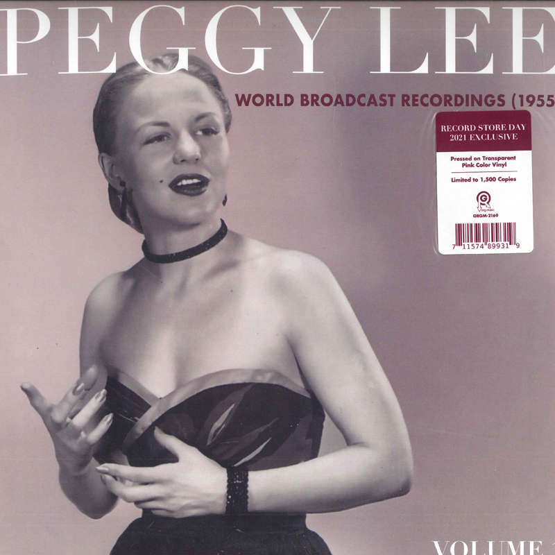 Yahoo!オークション - LP Peggy Lee World Broadcast Recordings (1955...
