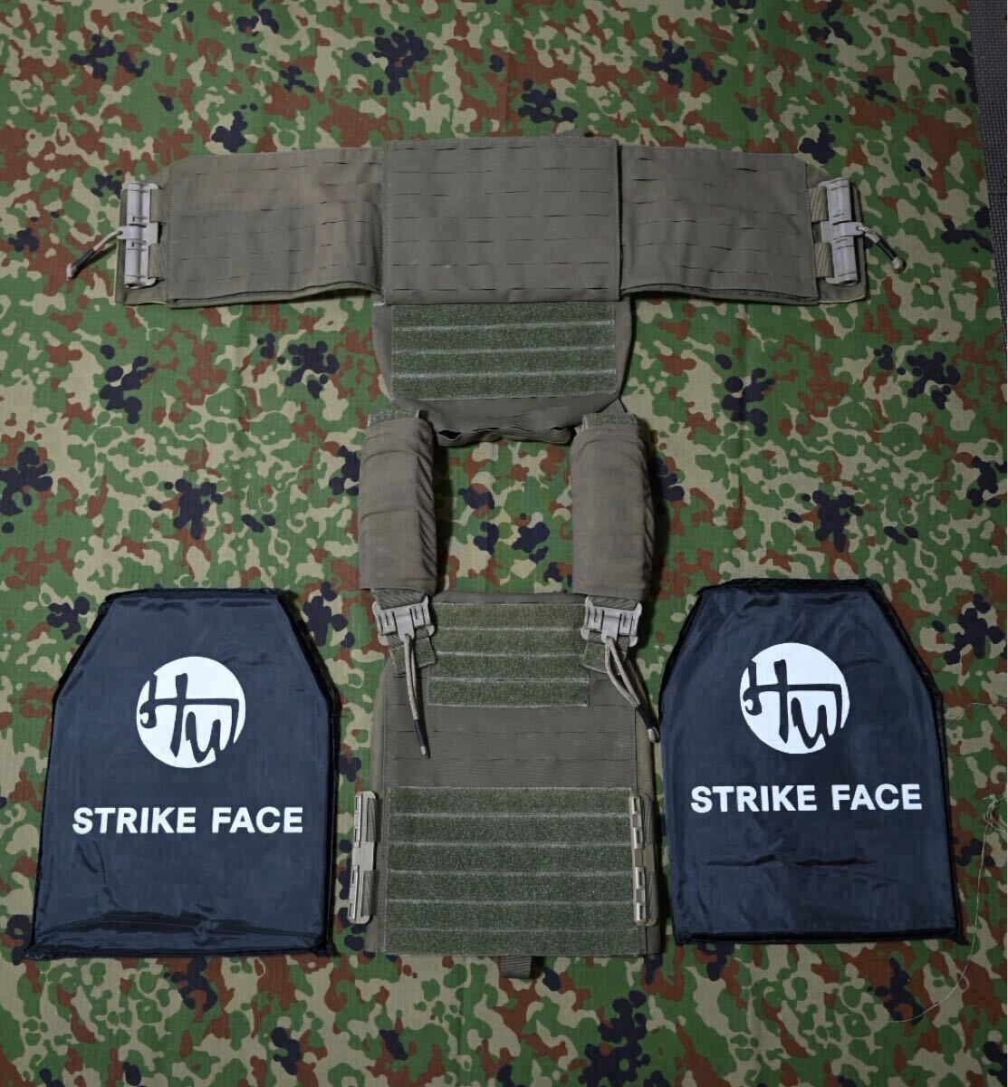 Yahoo!オークション - 実物 NiJ 3A 防弾 プレート ソフトアーマー ＆ S...