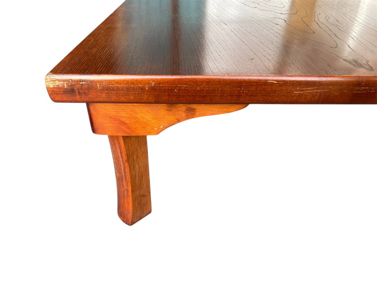 Yahoo!オークション - 0549 木製テーブル 昭和レトロ 古家具 折りたた...