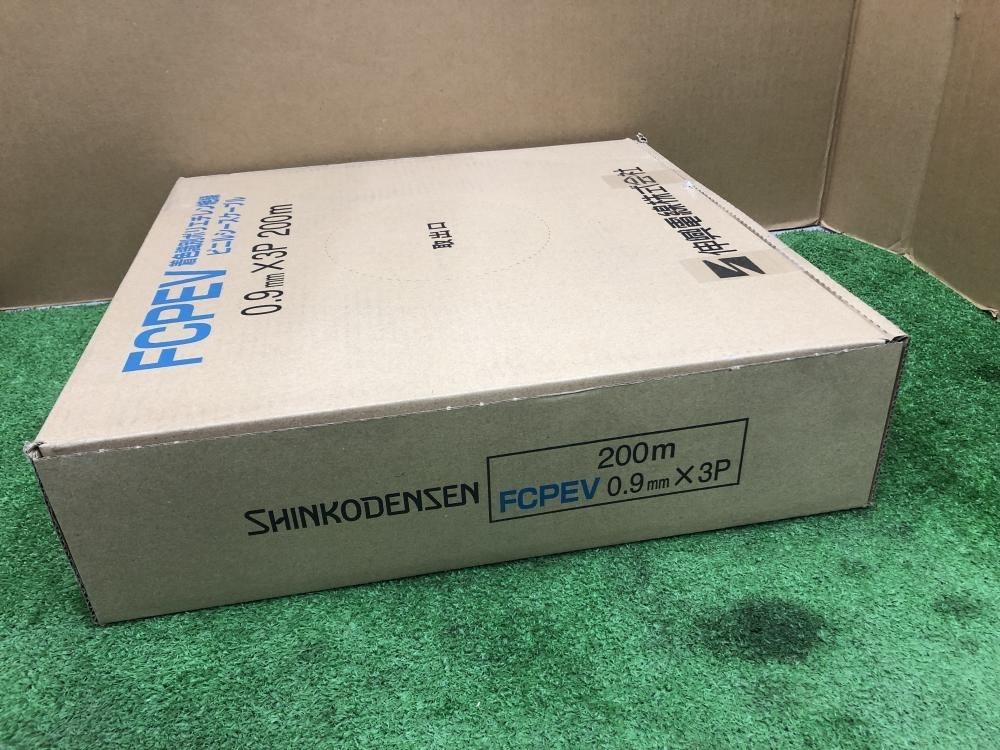 Yahoo!オークション - 005 未使用品 伸興電線 FCPEVケーブル 0.9×3P 2...