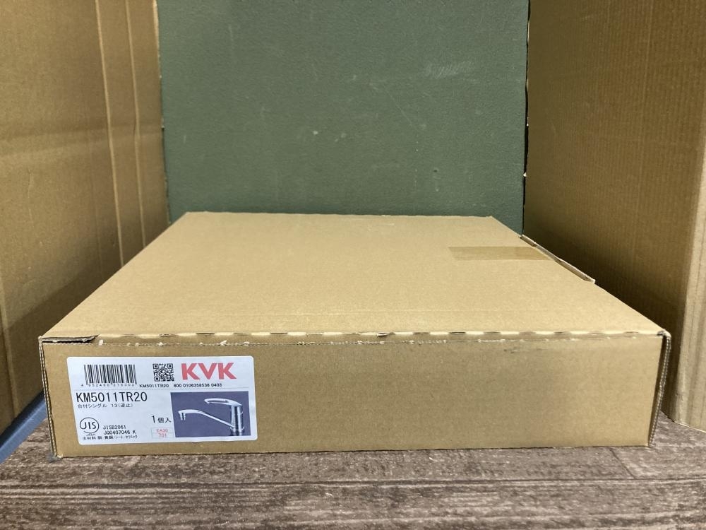 Yahoo!オークション - 020 未使用品・即決価格 KVK シングルレバー混合...