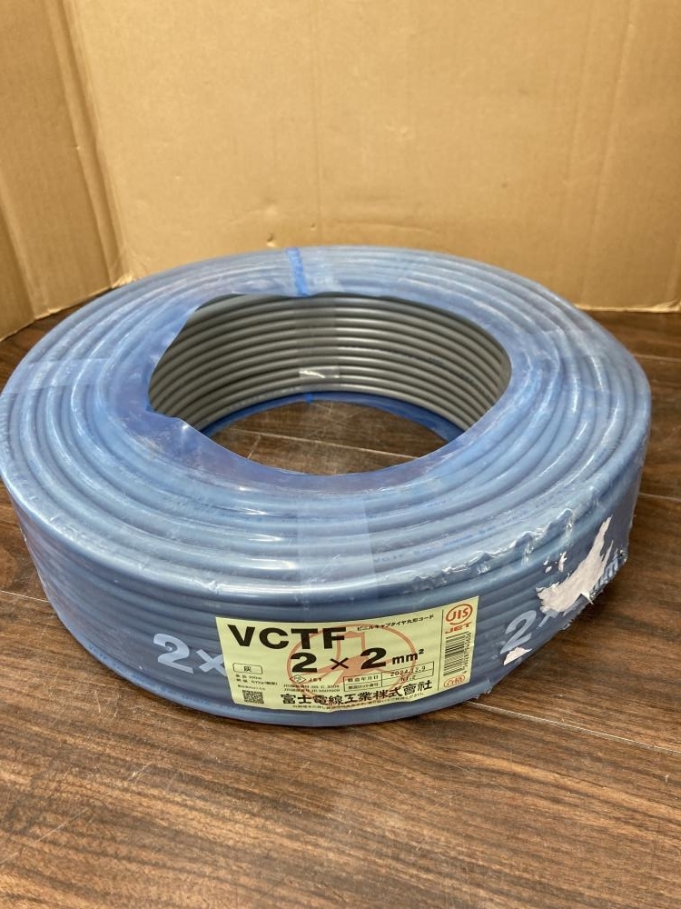 Yahoo!オークション - 006 未使用品・即決価格 富士電線 VCTFケーブル ...
