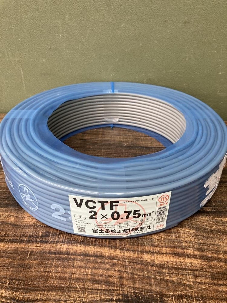 Yahoo!オークション - 022 未使用品・即決価格 富士電線 VCTFケーブル ...