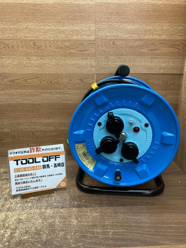 Yahoo!オークション - 002 未使用品 日動 NICHIDO 屋外型コードリール ...