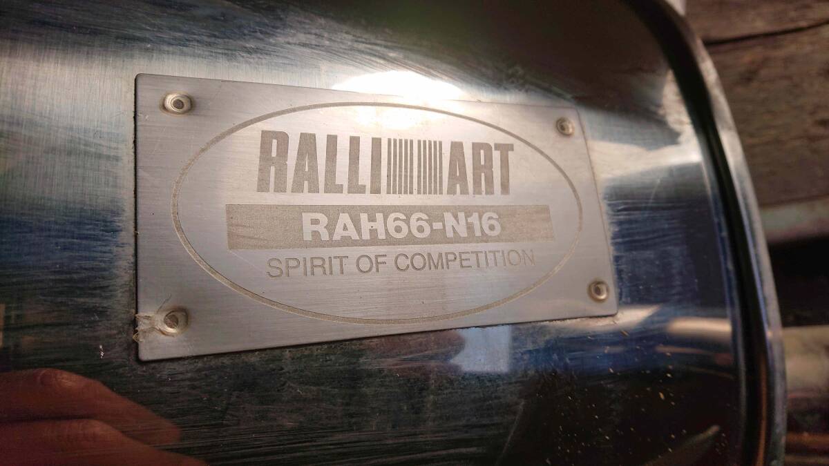 Yahoo!オークション - RALLIART ラリーアート GF-H76W パジェロイオ パ...