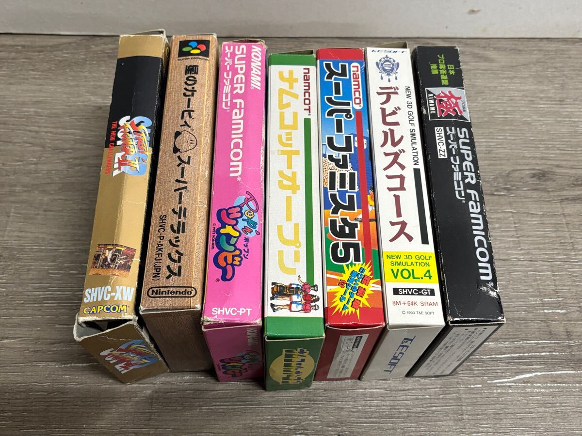 SFC 星のカービィ スーパーデラックス 他 まとめ売り スーパーファミコン ソフトい ぽっぷんツインビー ストリートファイター 0416(スポーツ、その他)｜売買されたオークション情報 ...