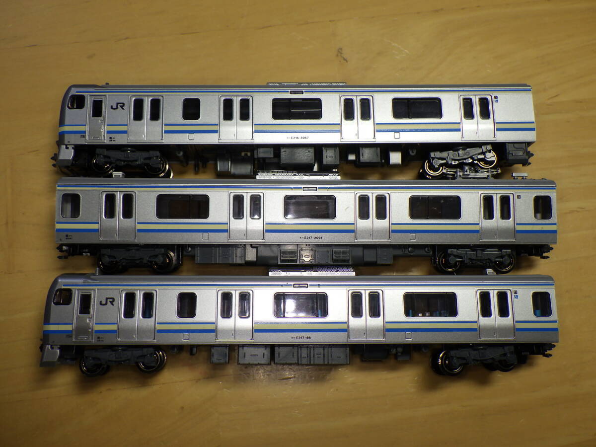 ジャンク No.4 KATO E217系 横須賀 総武快速線 動力車あり 3両 国鉄 JR E217 横須賀線(近郊形電車)｜売買されたオークション情報、yahooの商品情報をアーカイブ公開 ...