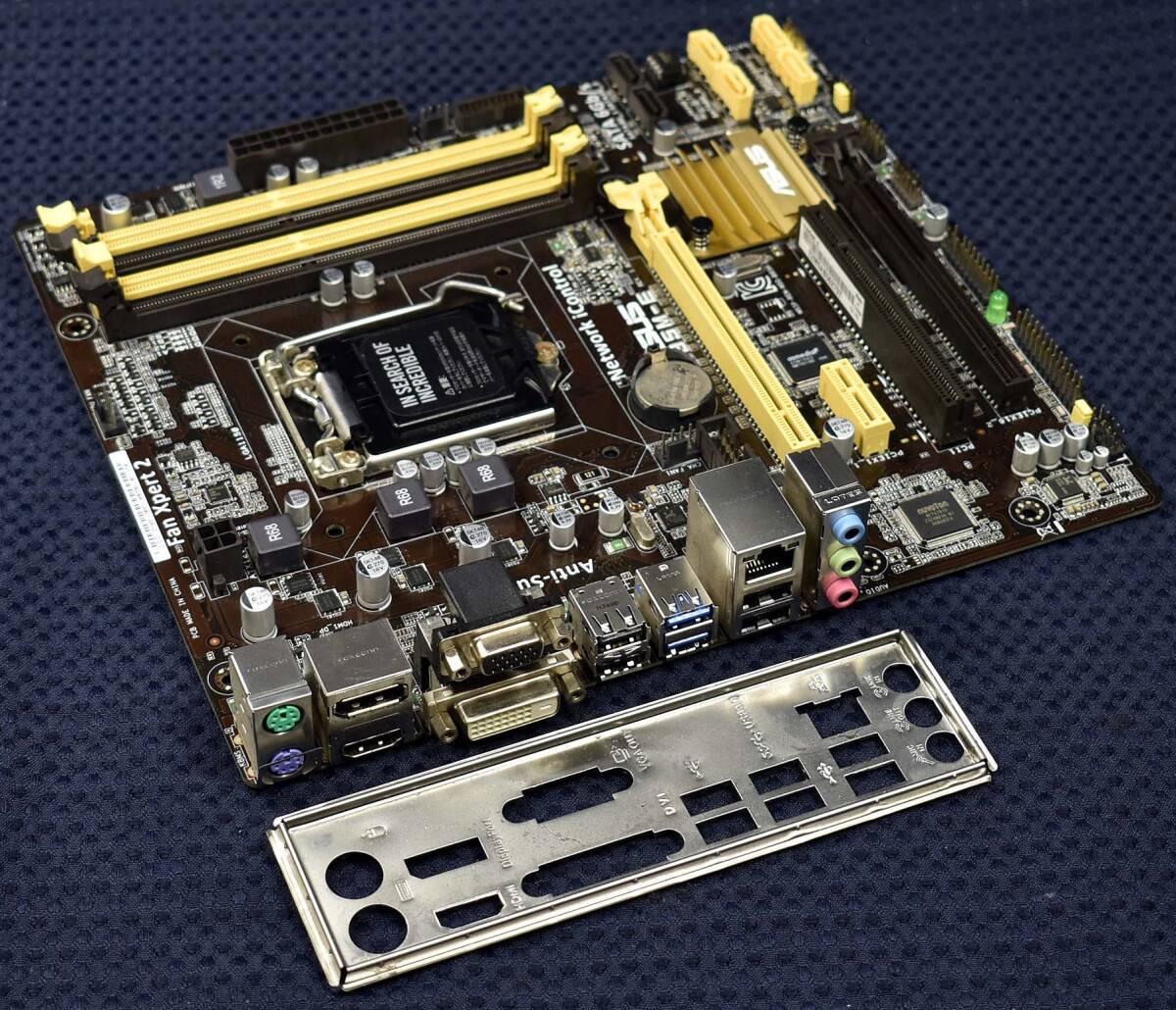 Yahoo!オークション - (国内発送) ASUSTek B85M-E REV.1.02 MicroATX ...