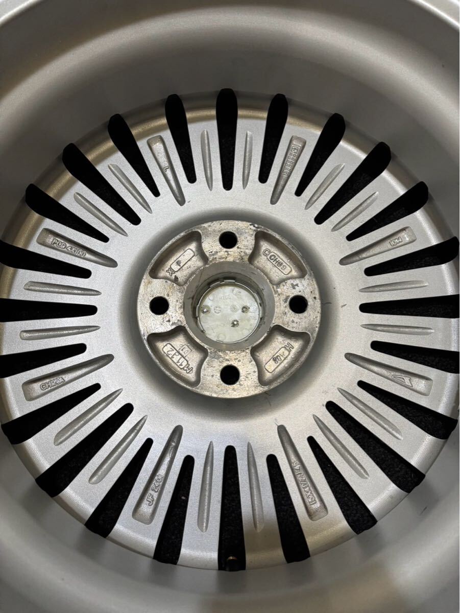 Yahoo!オークション - ダイハツ キャスト 純正 15インチ 4.5J +45 100...