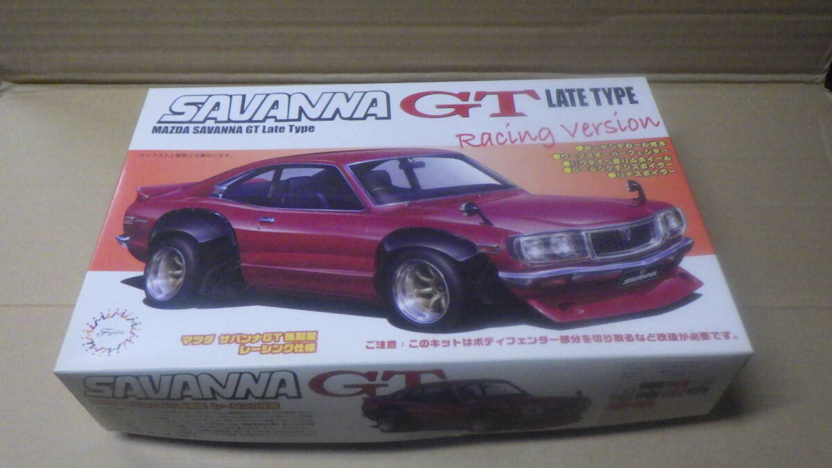 Yahoo!オークション - フジミ 1/24 マツダサバンナGT RX－3後期型 レー...