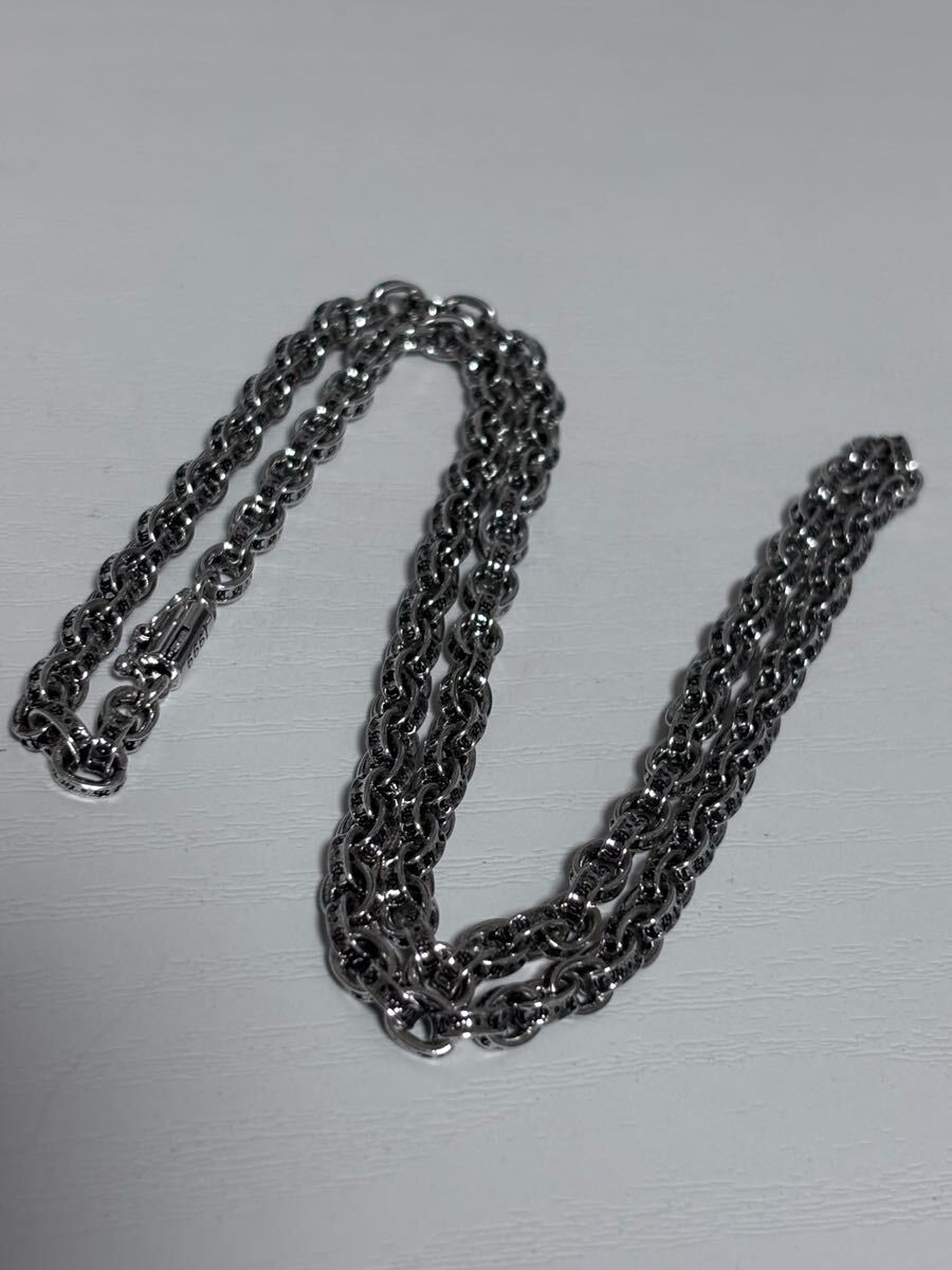 Yahoo!オークション - ネックレス ペーパーチェーン シルバー925 60cm ...