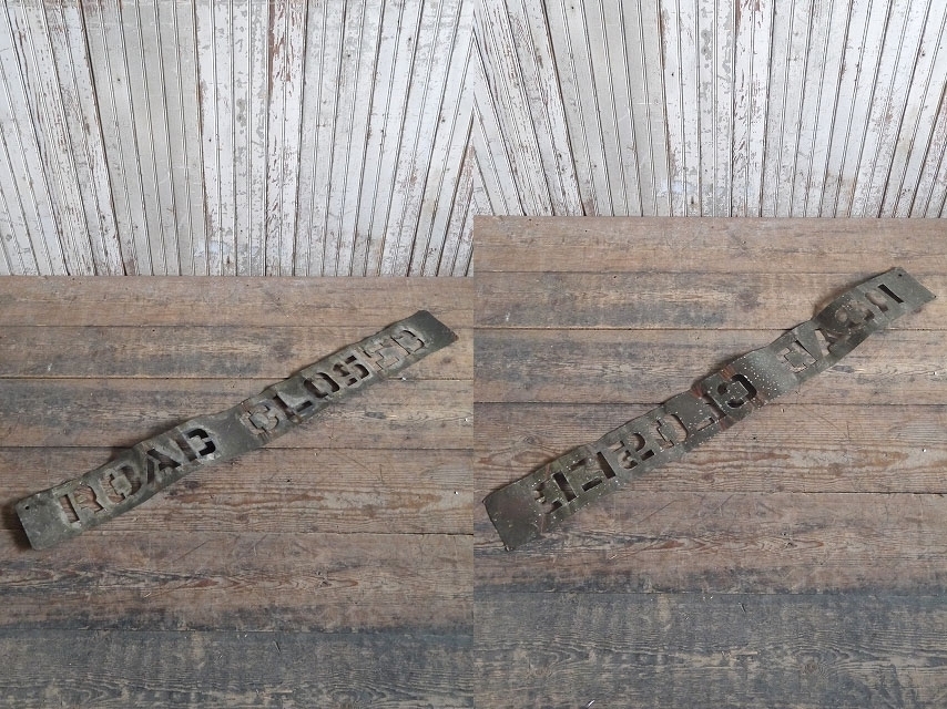 Yahoo!オークション - ビンテージ ステンシルプレート[aa2-148]ディス...