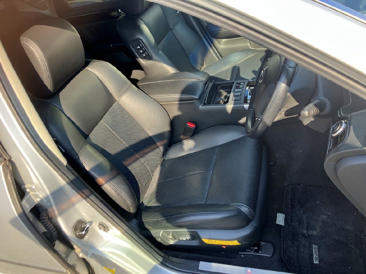 Yahoo!オークション - 【Y管理77677 H18 フーガ GY50】 黒革 運転席 ド...