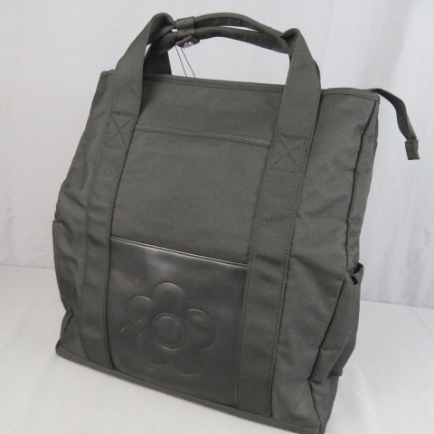 Yahoo!オークション - H551 マリークワント 3way バッグ 黒 未使用 1/8...