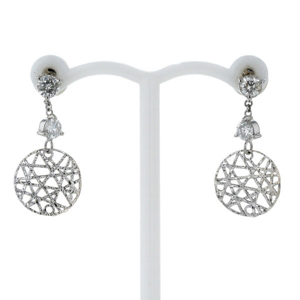 Yahoo!オークション - Pt900 プラチナ ピアス ダイヤモンド 0.25ct/0.2...