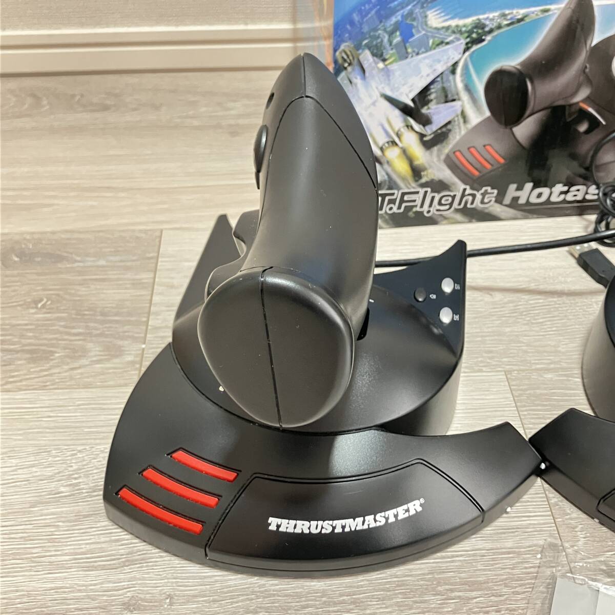 Yahoo!オークション - THRUSTMASTER T.Flight Hotas X フライトスティ...
