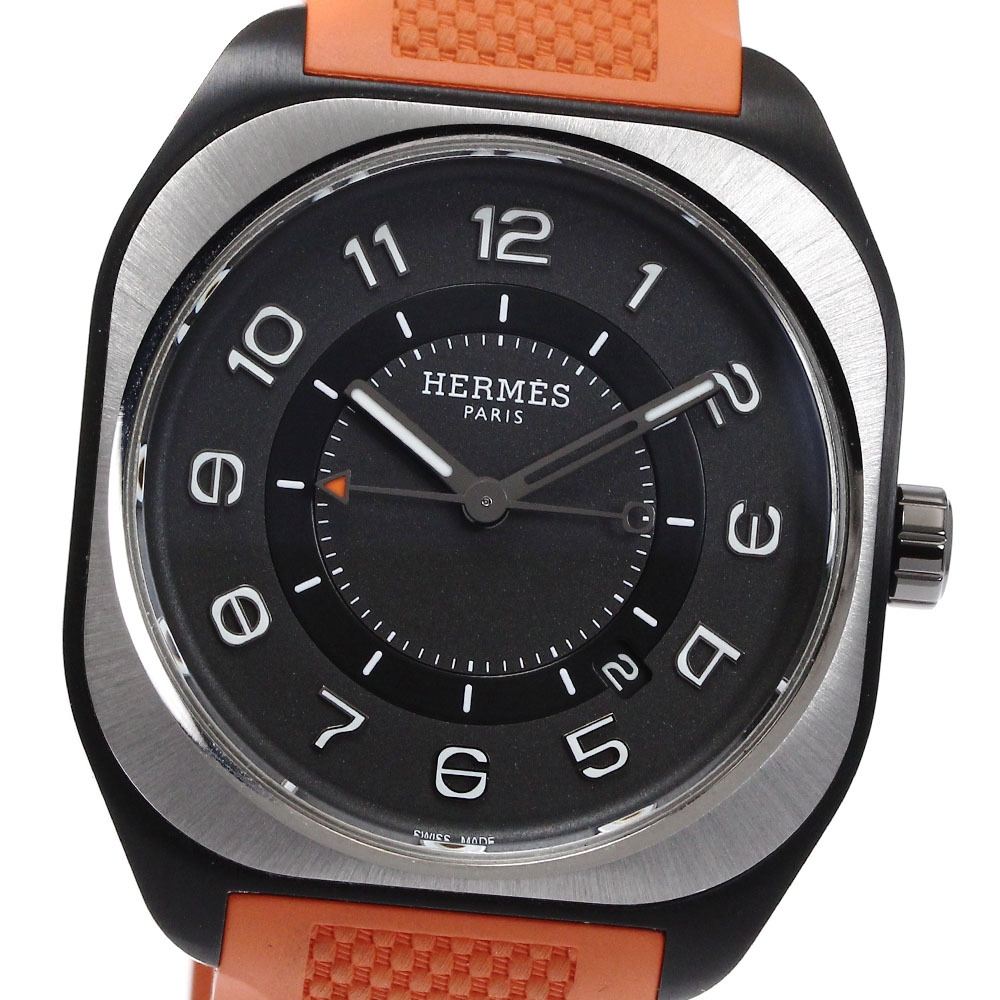 Yahoo!オークション - エルメス HERMES SP1.741a H08 デイト 自動巻き ...