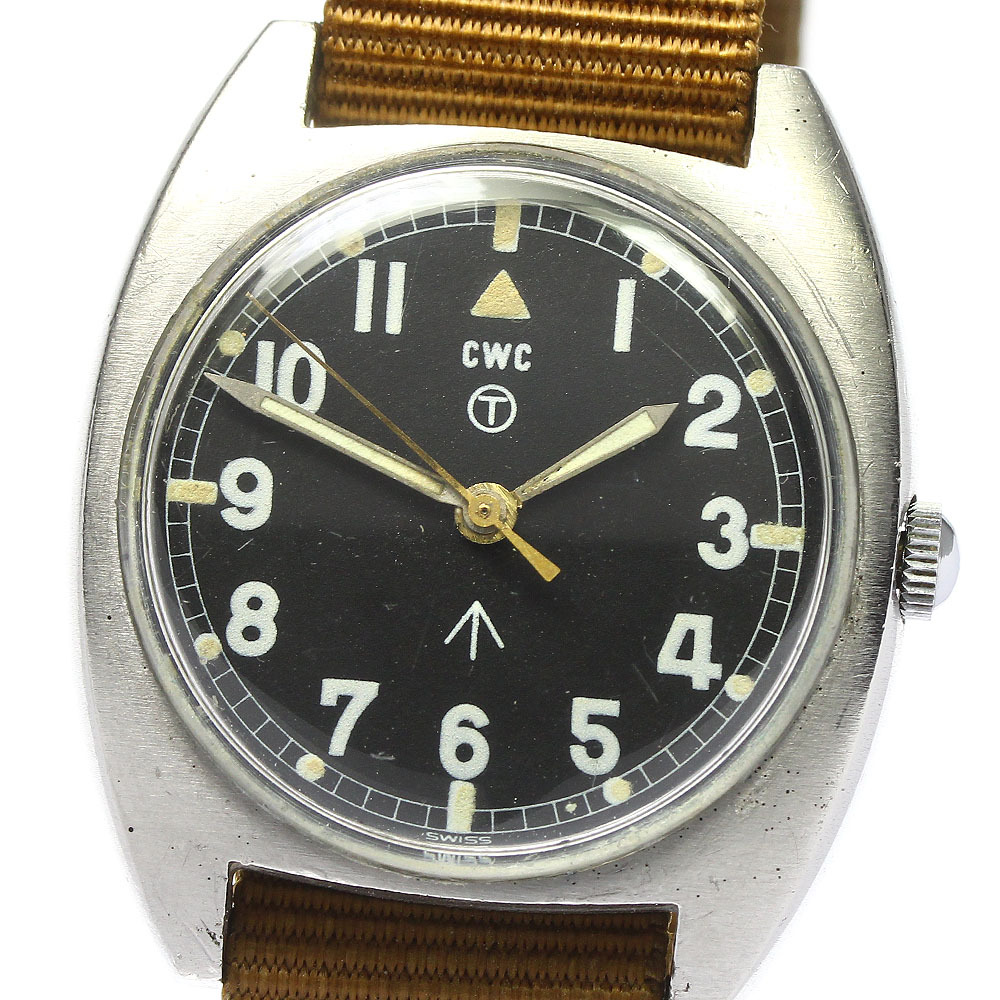 Yahoo!オークション - 訳あり CWC CWC 手巻き メンズ _757943