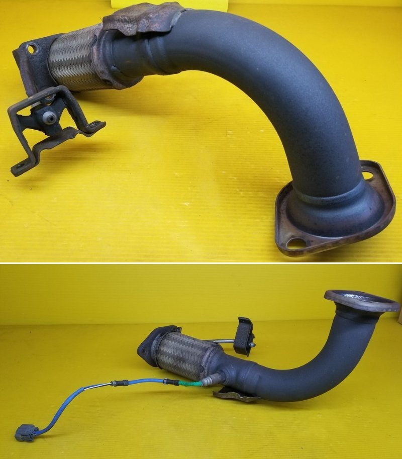 Yahoo!オークション - フロントパイプ 蛇腹 オデッセイ DBA-RB1