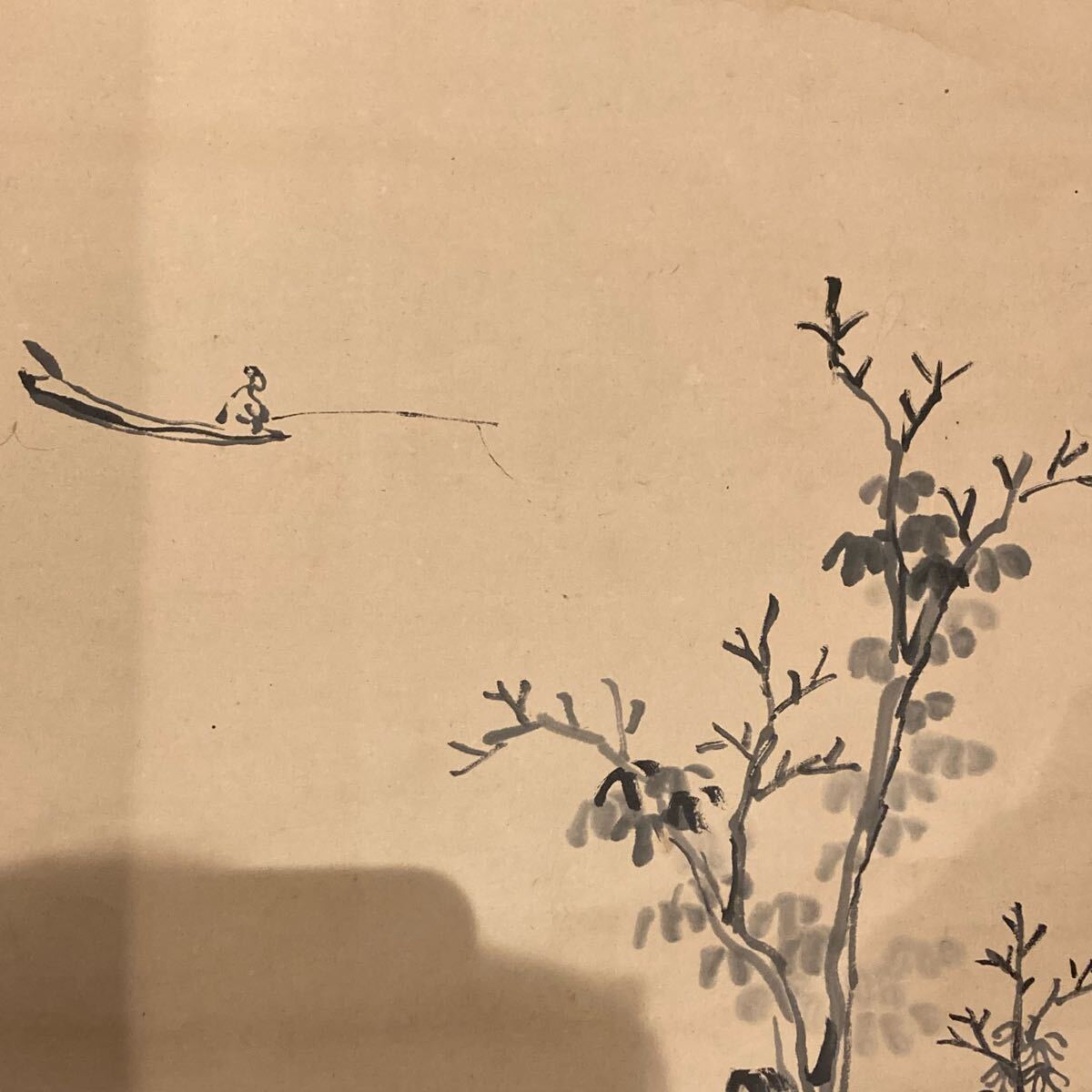 Yahoo!オークション - 【4651】「真作」 掛軸 忍頂寺梅谷 『山水画』