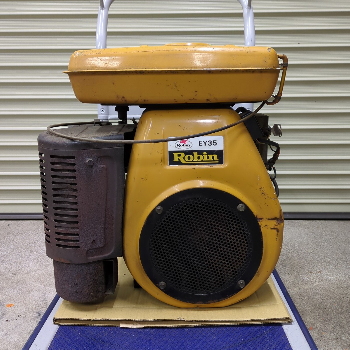 Yahoo!オークション - ジャンク ロビン エンジン EY35