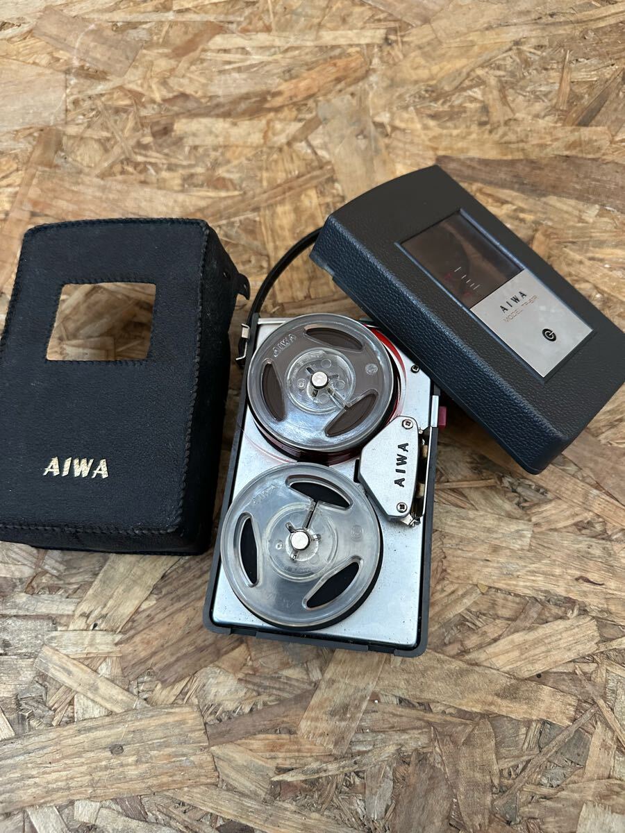 Yahoo!オークション - AIWA アイワ TP-61R 超小型オープンリールテープ...