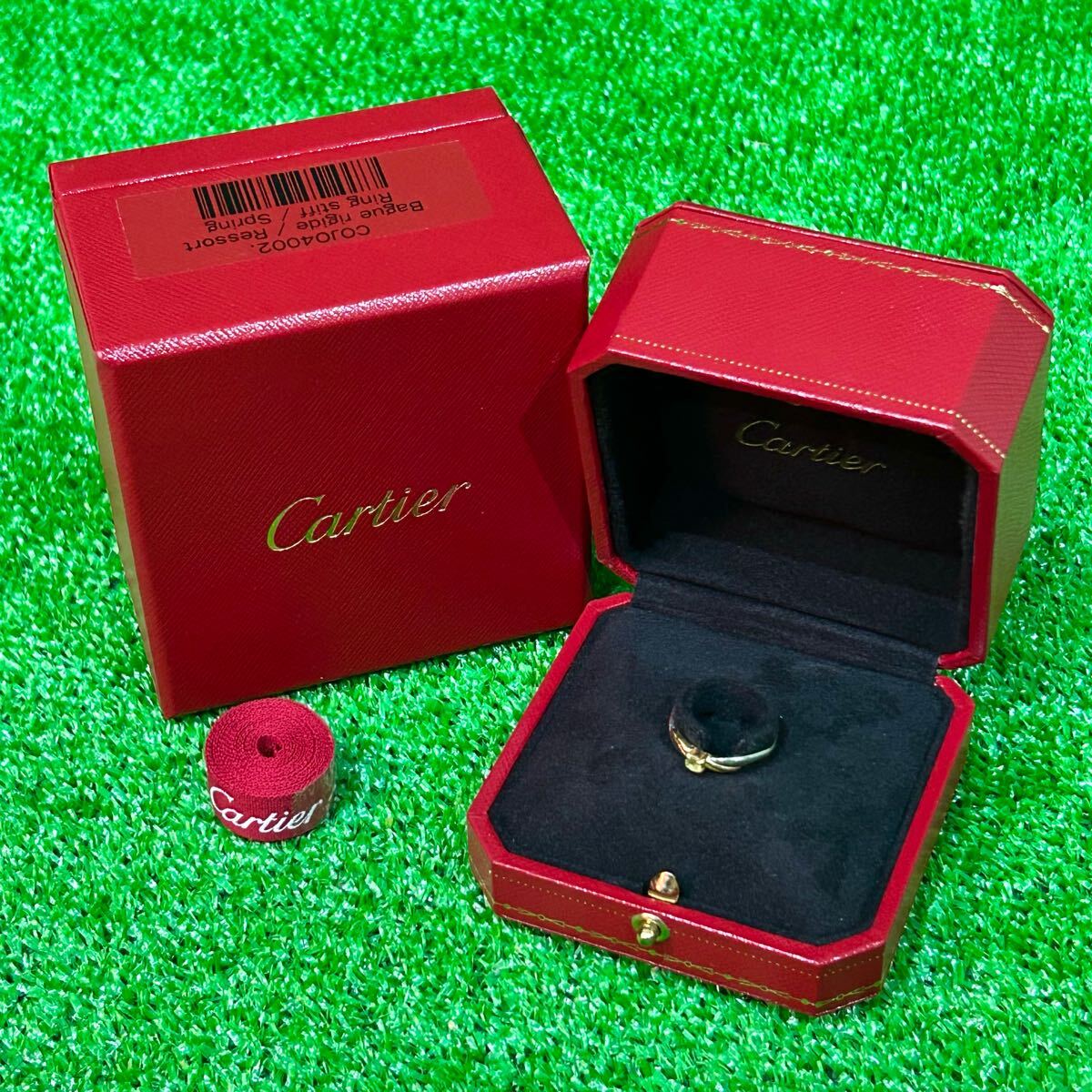 Cartier カルティエ K18/Pt900 指輪 リング Ring 約2.0g 箱付き 正規品 A297(プラチナ)｜売買されたオークション情報、yahooの商品情報をアーカイブ公開 ...