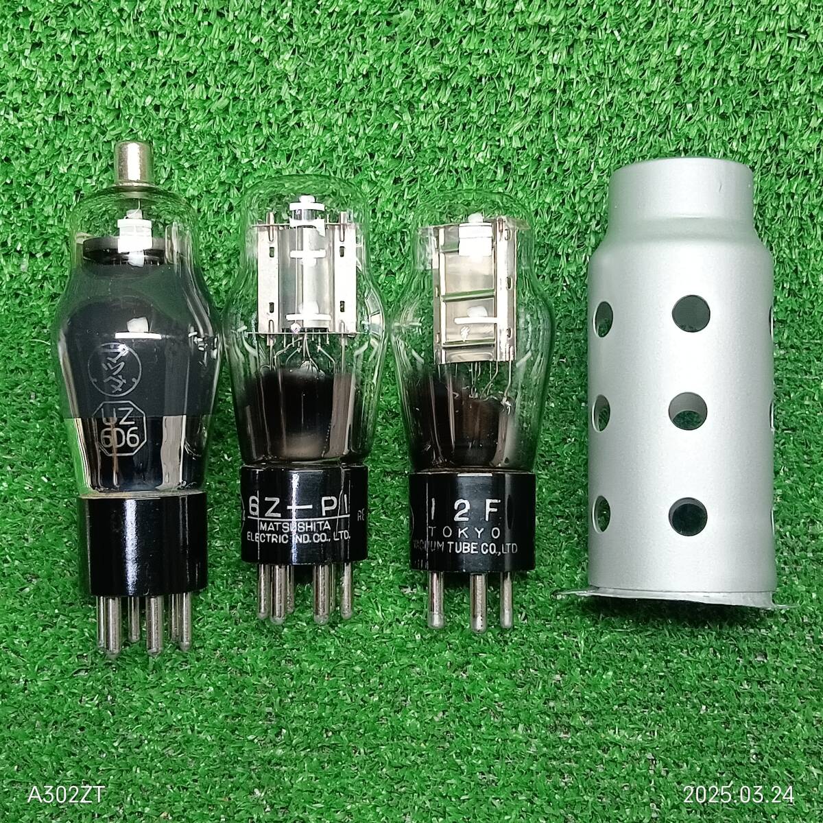 Yahoo!オークション - 並3ラジオの真空管＋シールドケース 6D6/6ZP1/12...