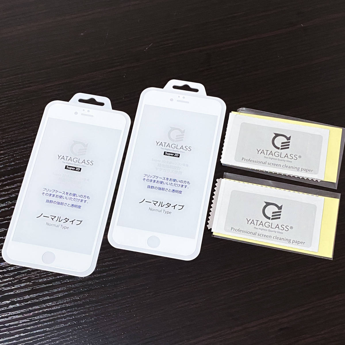 Yahoo!オークション - YATAGLASS 93%off iPhone6sPlus/6Plus用 S2D(白)...