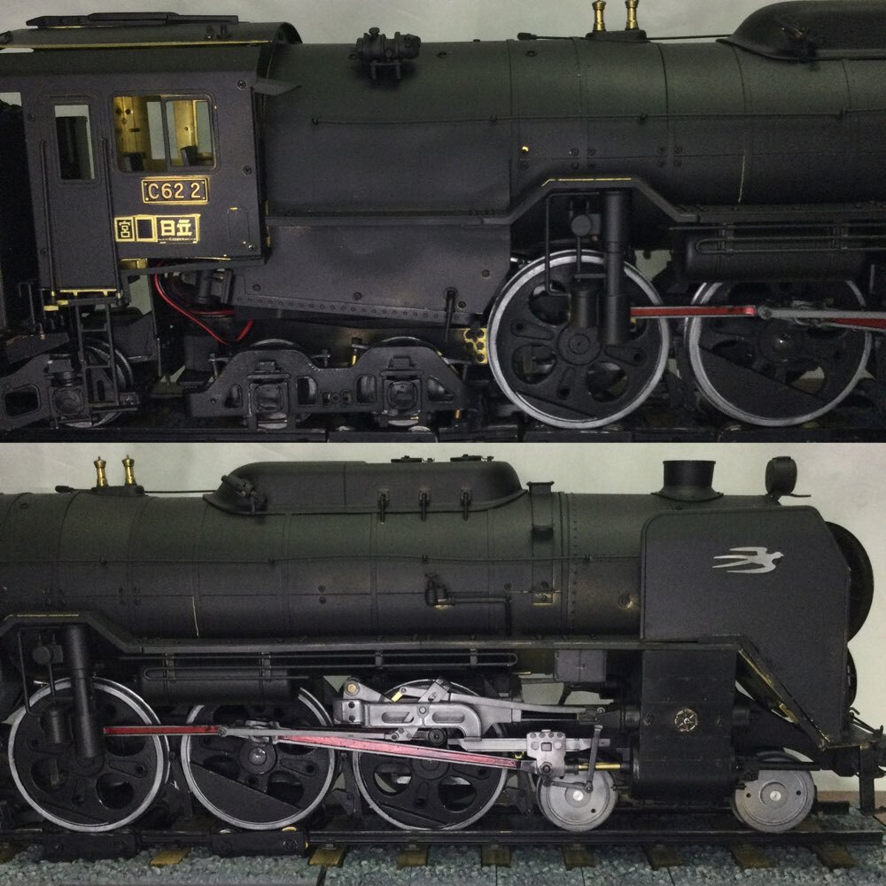 DeAGOSTINI ディアゴスティーニ 蒸気機関車C62を作る C62-2 つばめ 1/24 鉄道模型銀河鉄道999シロクニSL国鉄日立製作所A511(その他)｜売買されたオークション情報 ...