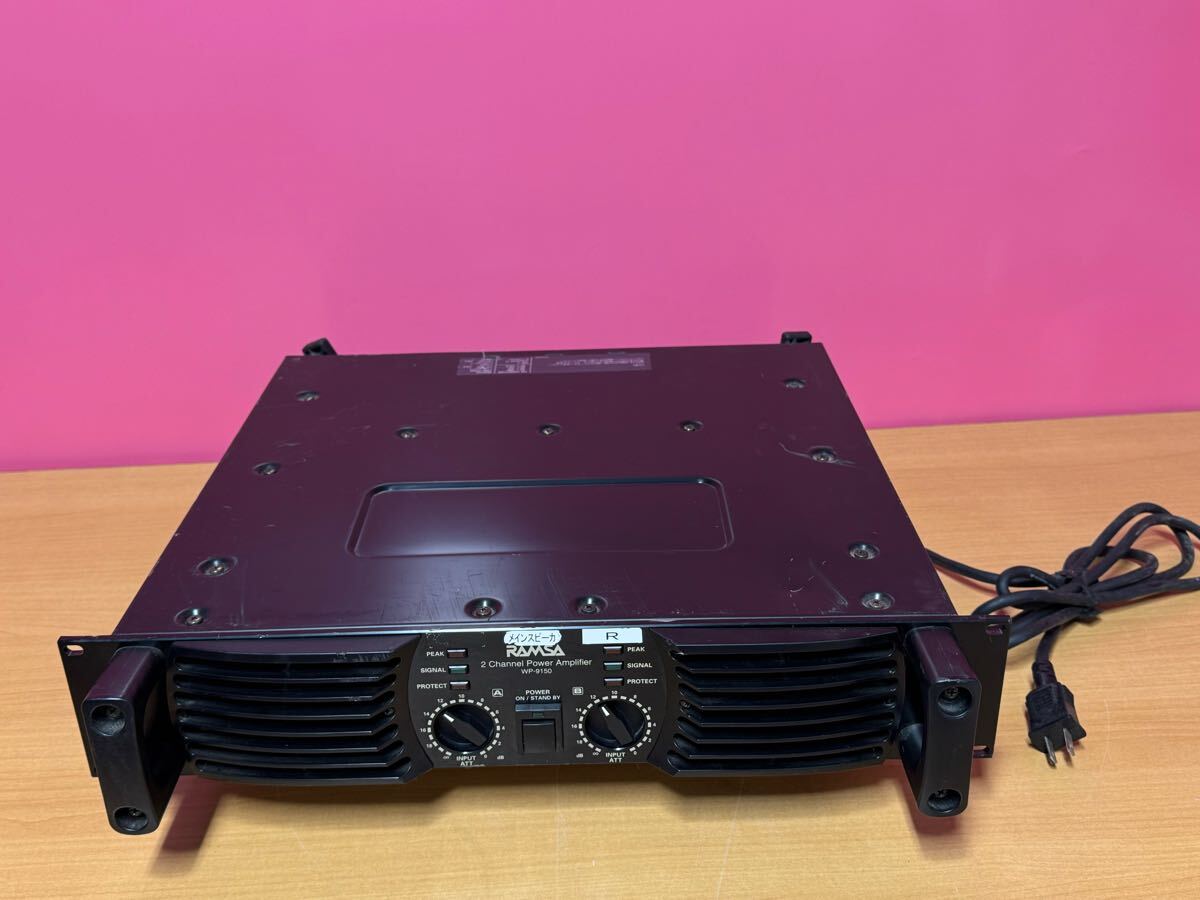 Yahoo!オークション - Panasonic RAMSA パナソニック 2 channel power ...