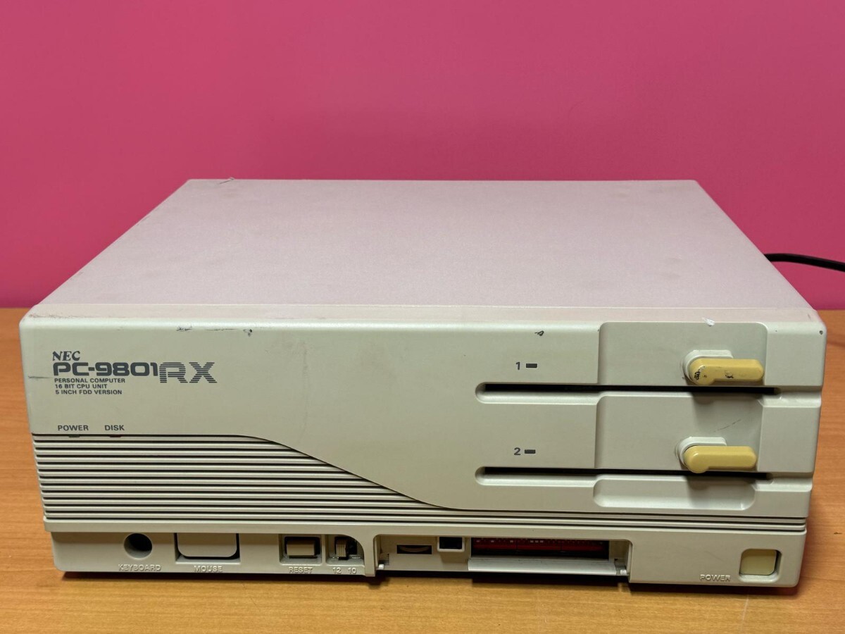 Yahoo!オークション - NEC パーソナルコンピューター PC-9801RX コンピ...