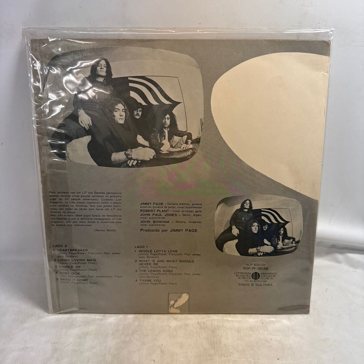 Yahoo!オークション - K203-007 お宝級 ブラジル MONO盤 希少 LED ZEPP...