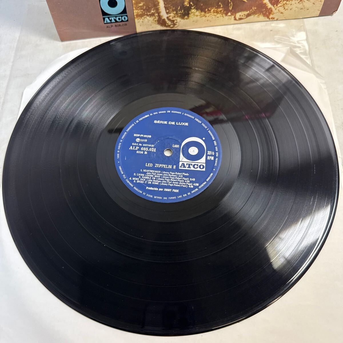 Yahoo!オークション - K203-007 お宝級 ブラジル MONO盤 希少 LED ZEPP...