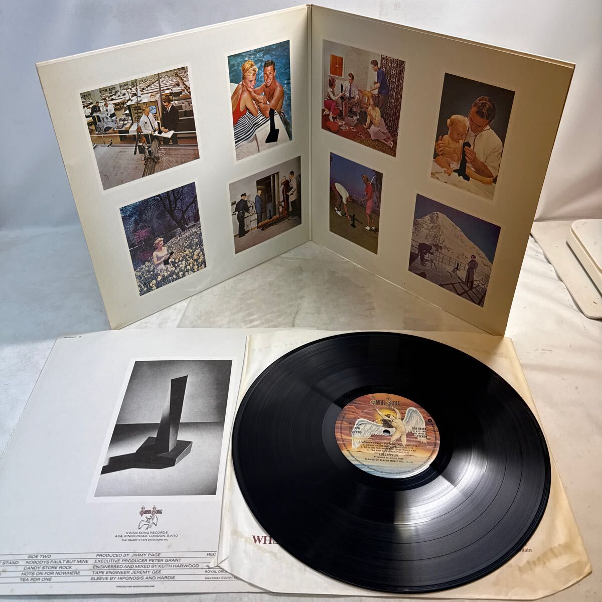 Yahoo!オークション - K203-009 お宝級 UK マト1 希少 LED ZEPPELIN レ...